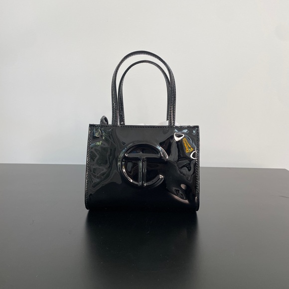 Telfar | Bags | Telfar Black Mini Bag Structured Design | Poshmark
